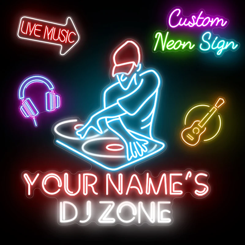 Custom Neon Sign Led Light Personalized | Waterproof Business Sign ...