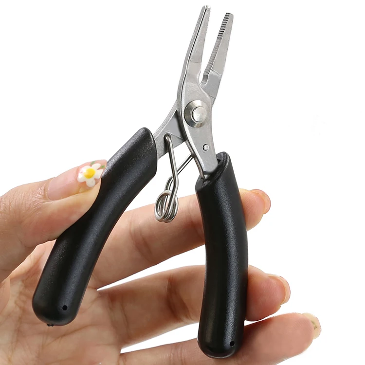 YTH-501E-Stainless-Steel-Palm-Grip-Toothless-Needle-Nose-Pliers-4-inch ...