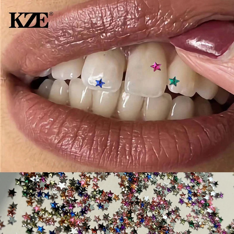 10pcs-bag-Dental-Tooth-Gems-Crystal-Diamond-Ornament-Star-Shapes-Color ...