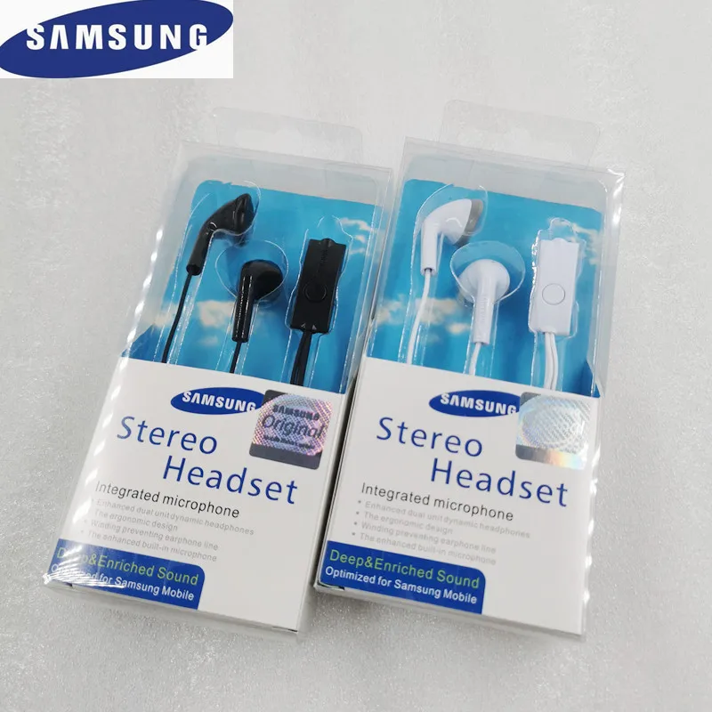 Original Samsung S5830/EHS61 Earphones 3.5mm Sports Earbuds Wired ...