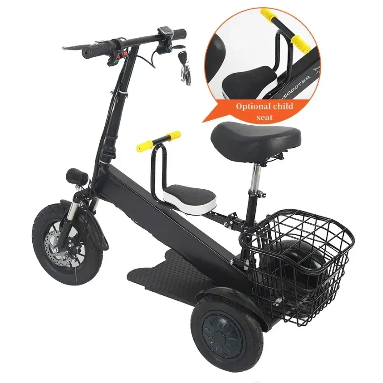 Folding-Electric-Bike-3-Wheels-For-Adults-10-Electric-Tricycle-Motor ...