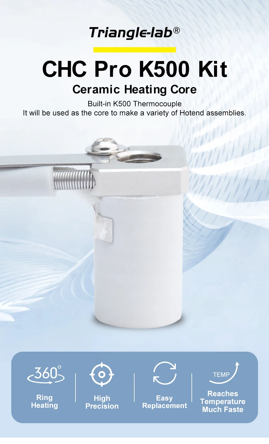 CHC Pro K500 Kit Ceramic Heating