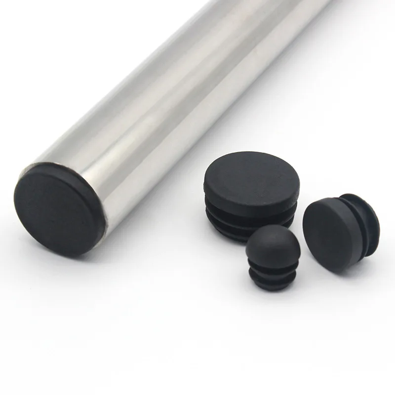 Round Pipe Inner Plug 10-60mm Tube End Cap for Table Chair Leg Dust ...