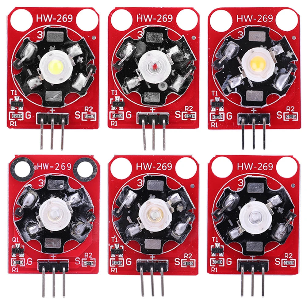 3W-LED-Module-White-Red-Yellow-Blue-Green-Purple-High-Power-LED-Module ...
