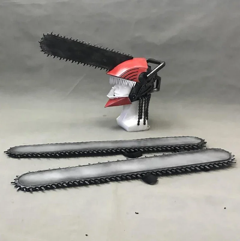 Anime-Chainsaw-Man-Cosplay-Props-Denji-Helmet-Saws-Weapons-for ...