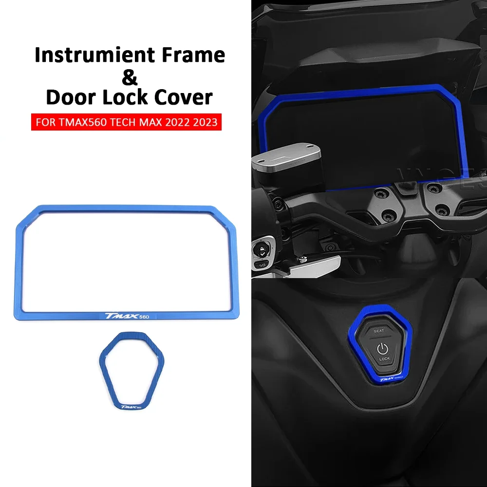 For Yamaha TMAX560 Tech Max Meter Cover Instrumient Frame Motorcycle ...