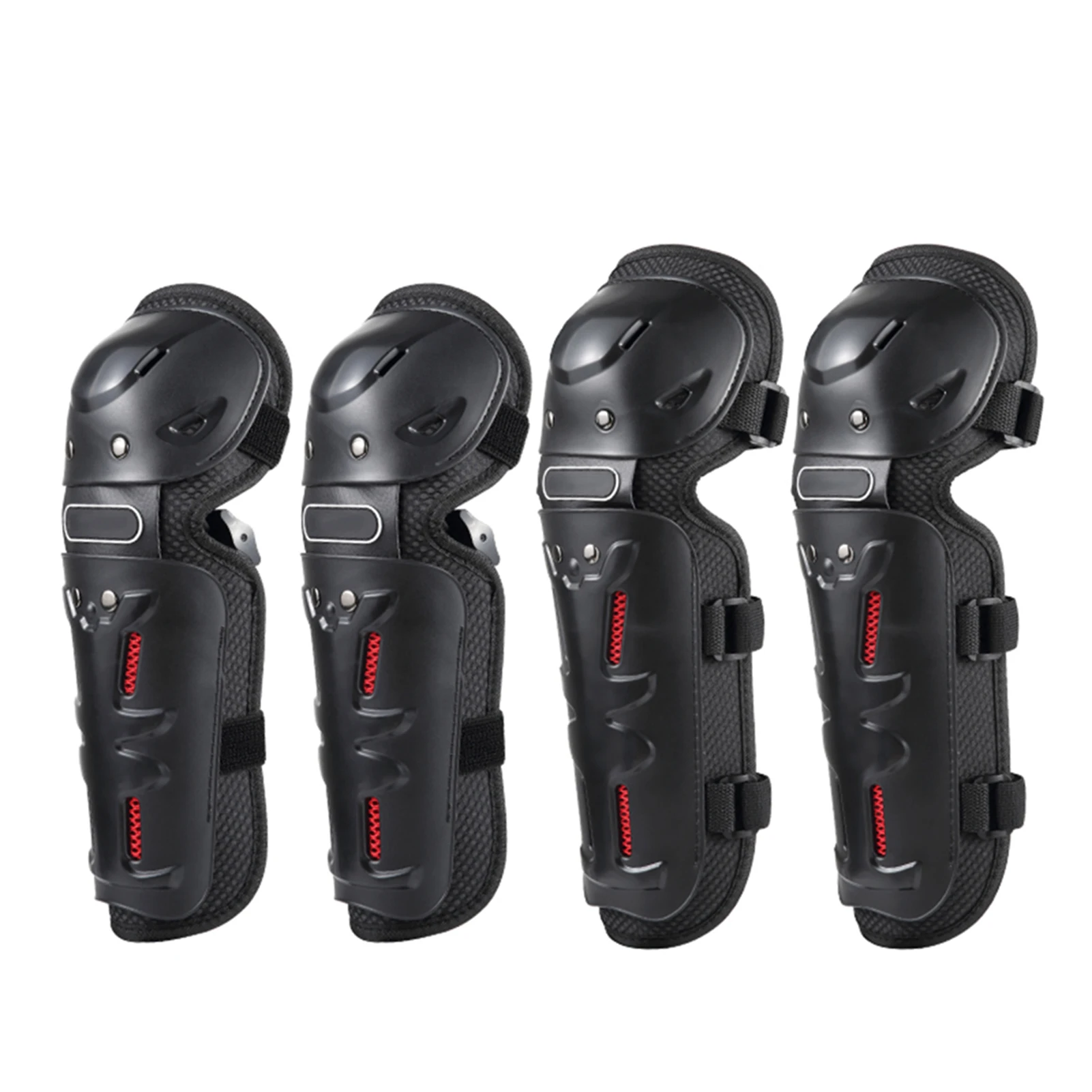 4Pcs-Set-Motorcycle-Kneepad-Moto-Elbow-Knee-Pads-Motocross-Racing ...