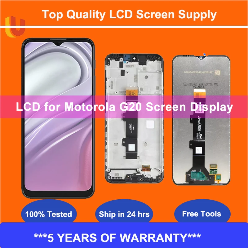 Original Motorola G20 Screen | Display Moto G20 Original | Digitizer ...
