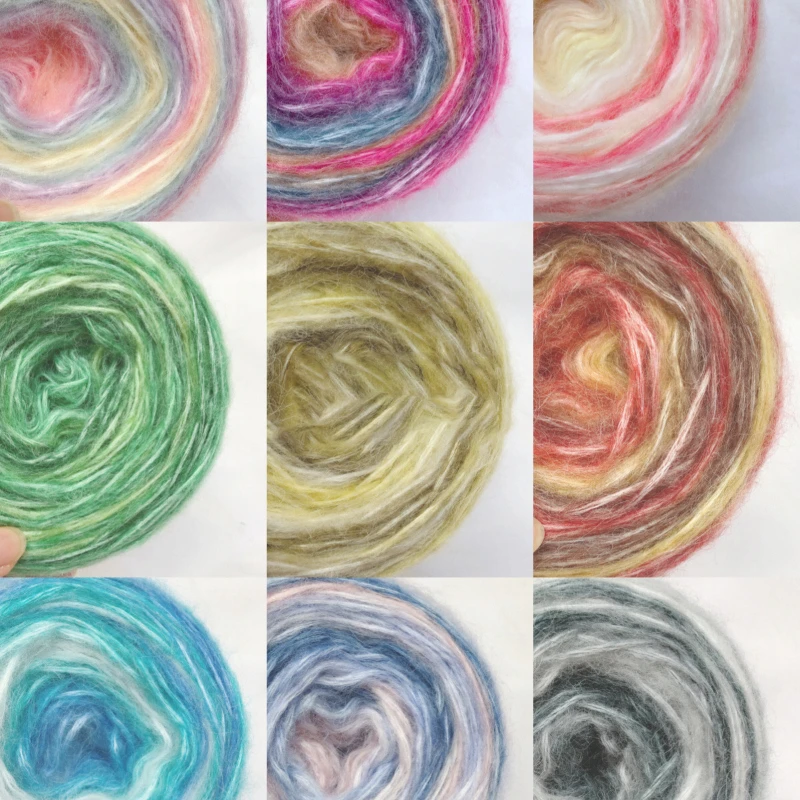 50G-Gradient-Wool-Spraying-Yarn-Sweet-Dream-Candy-Color-Long-section ...