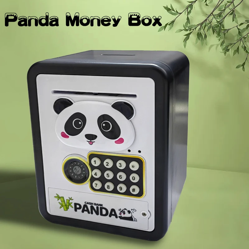 Panda-Piggy-Bank-Toy-Money-Box-Savings-Time-for-Money-Coins-Cash ...