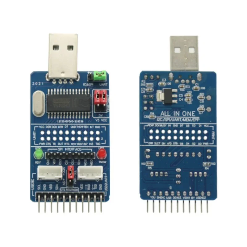 ALL-IN-1-CH341A-USB-to-SPI-I2C-IIC-UART-TTL-ISP-Serial-Adapter-Module ...