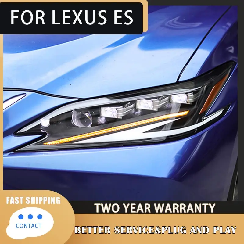 Head Lamps For Lexus ES Es200 Es350 Es260 Es300h 2018-2021 Headlights ...