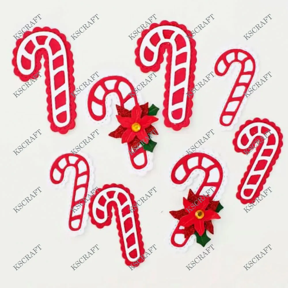 KSCRAFT-Scalloped-Candy-Cane-Tags-Cutting-Dies-Stencils-for-DIY ...