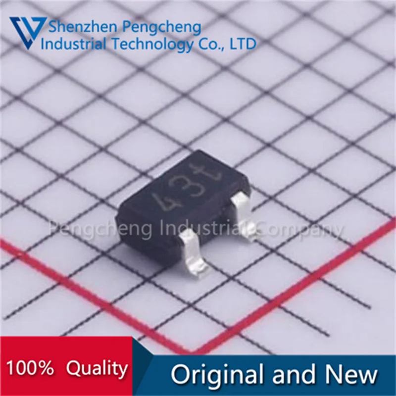 20PCS-lot-43t-BAT54CW-BAT54CW-115-SOT-323-30V-200mA-800mV-Schottky ...