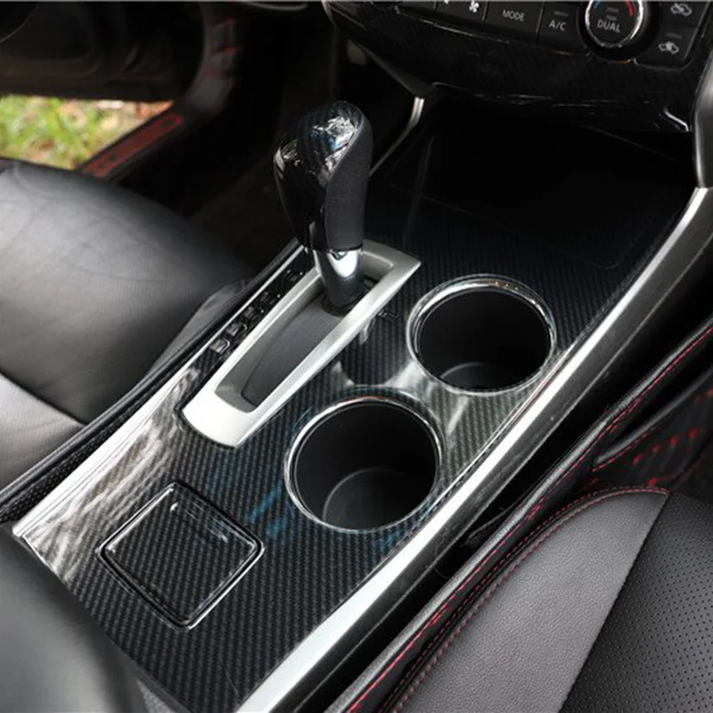 Left-hand-drive-Interior-Gear-Shift-Box-Panel-Cover-Trim-Car-Styling ...