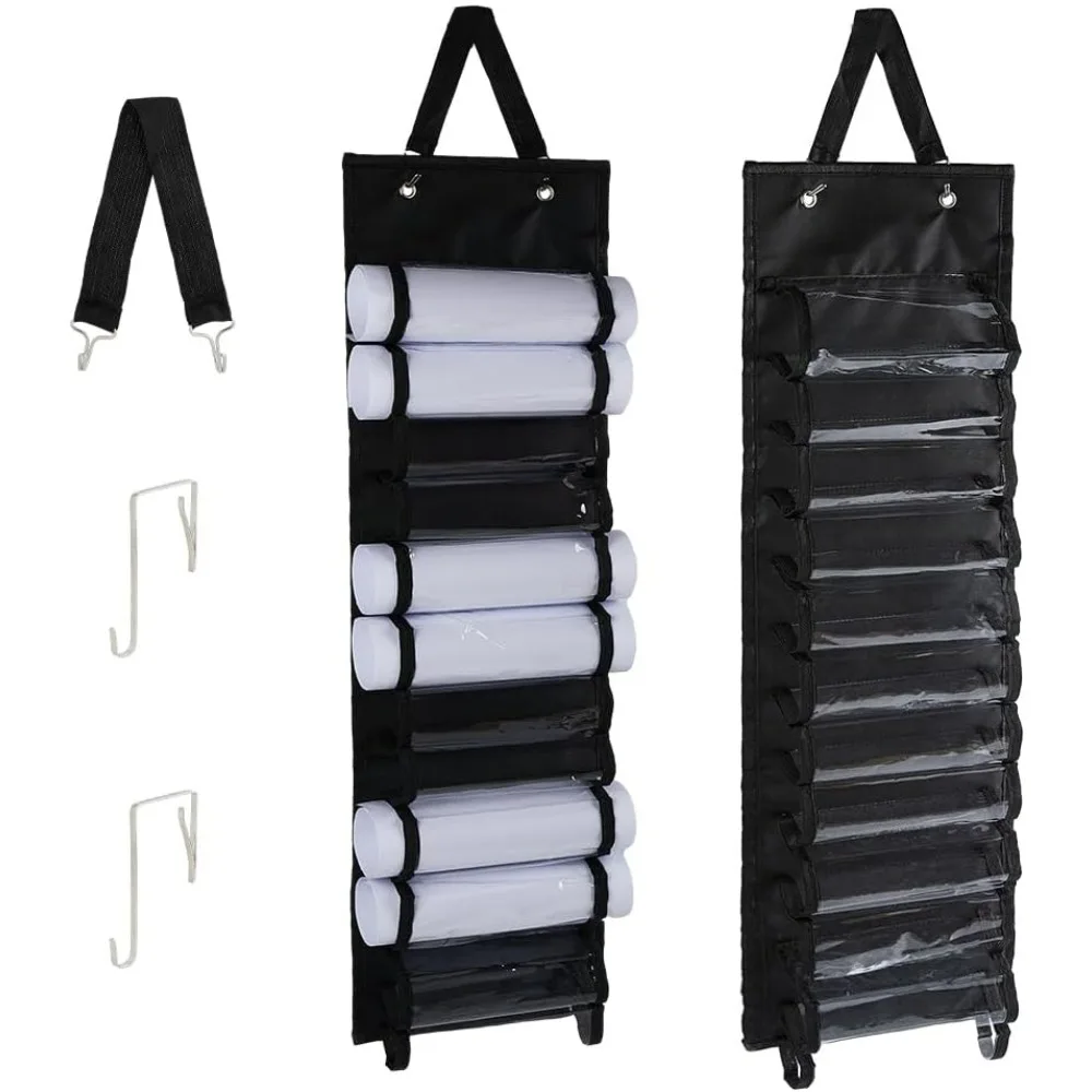 Vinyl Roll Rack Review: How This 12-Compartment Organizer Transformed ...