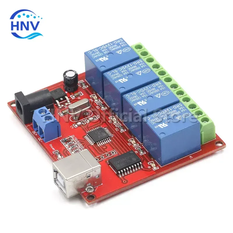 5V-12V-24V-4-Channel-USB-Relay-Control-Switch-Programmable-Computer ...