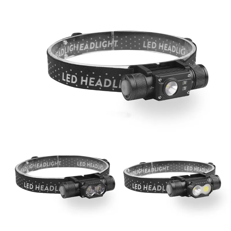 XTE-COB-180-LED-Motion-Sensor-Headlamp-USB-C-Rechargeeable-800mA-18650 ...