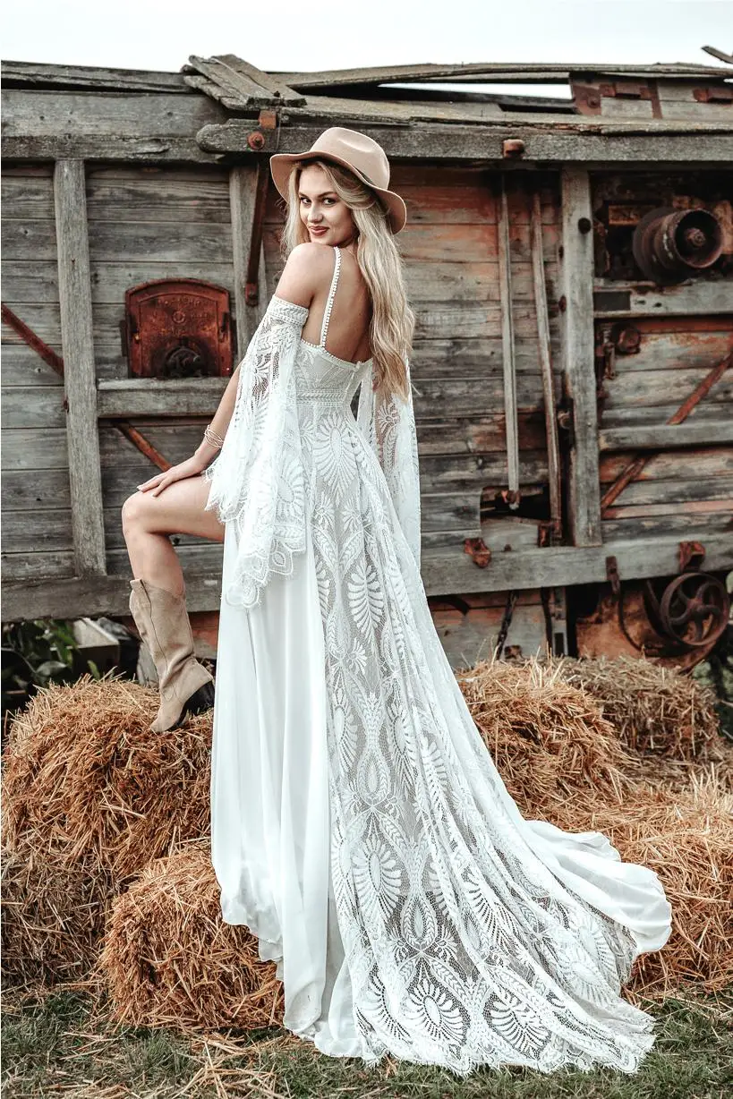 Hippie Style Wedding Dresses