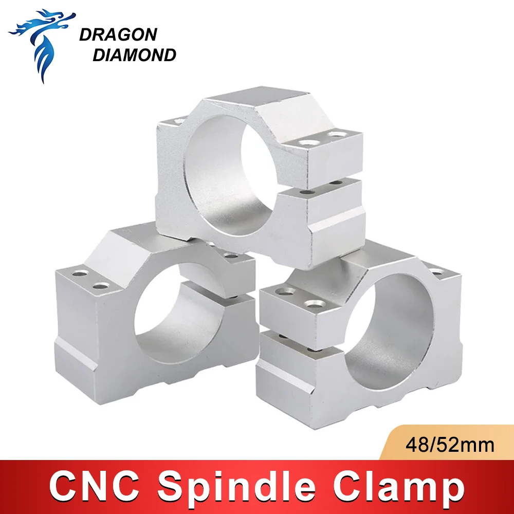 Aluminium-CNC-Spindle-Clamp-Holder-Inner-Diameter-48mm-52mm-Z-Axis ...
