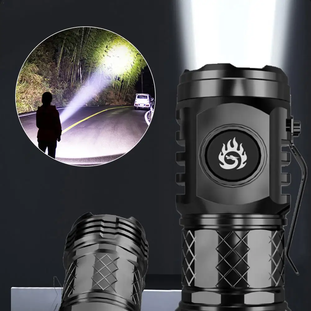 Three-eyed-Mini-Flashlight-Strong-Light-Three-Eyes-Flashlight-With-High ...
