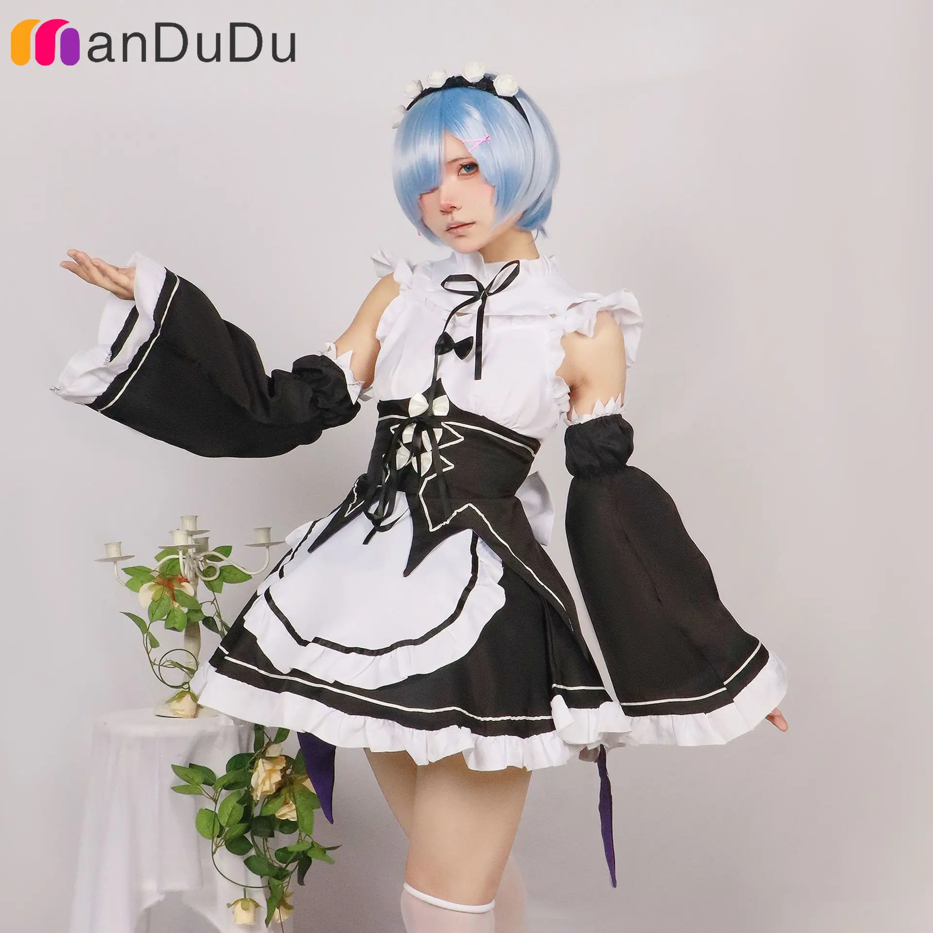 Re-Zero-Kara-Hajimeru-Isekai-Seikatsu-Kawaii-Rem-and-Ram-Cosplay ...
