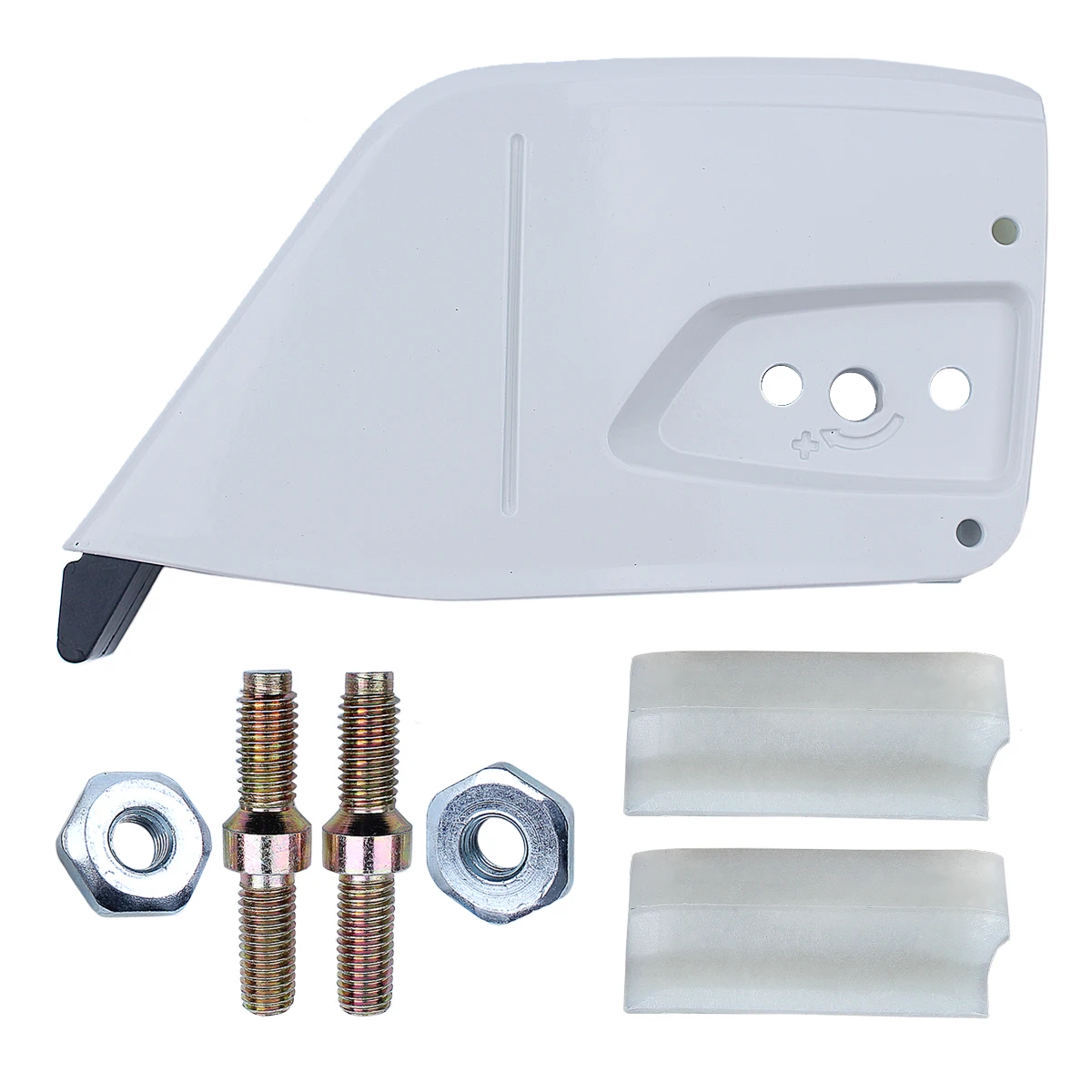 Chain Sprocket Cover with Adjuster Nuts Studs Kit For Stihl MS341 MS361 ...