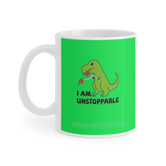 T Rex Cartoon Unstoppable