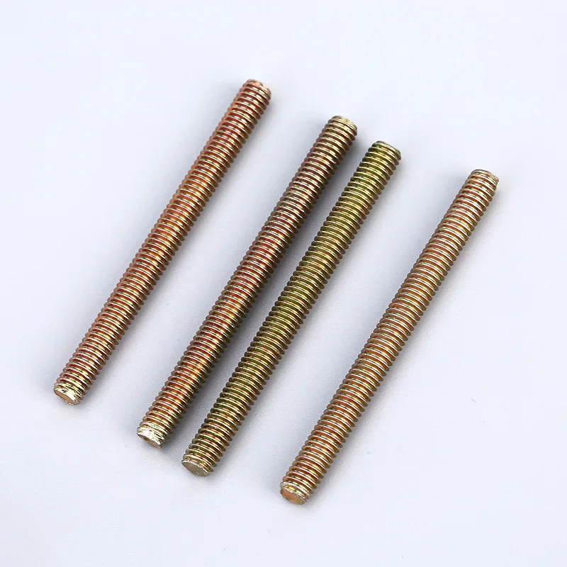 10PCSM4-8-220-solid-full-tooth-double-head-tooth-bolt-headless-screw ...