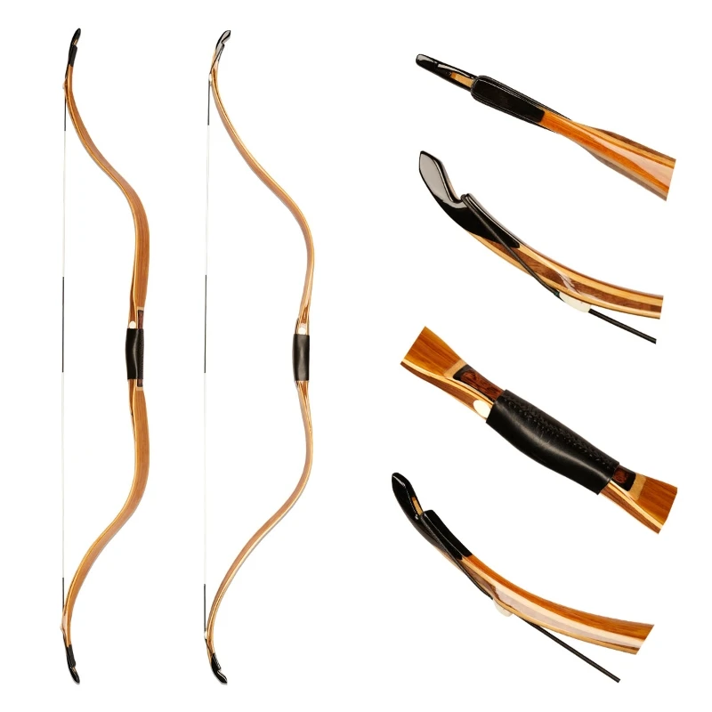 AF Archery Chinese Ming Dynasty Bow SiCai Bamboo Horse Bow Traditional ...