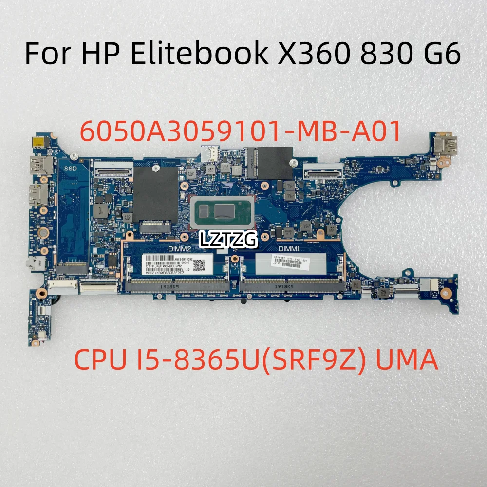 6050A3059101-MB-A01-For-HP-Elitebook-X360-830-G6-Laptop-Motherboard-CPU ...