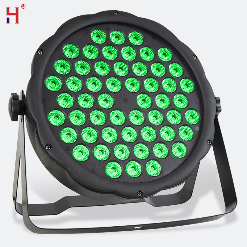 LED-Mini-Wash-54-3W-RGB-LED-Flat-Par-Lighting-3In1-Mixed-Color-Strobe ...
