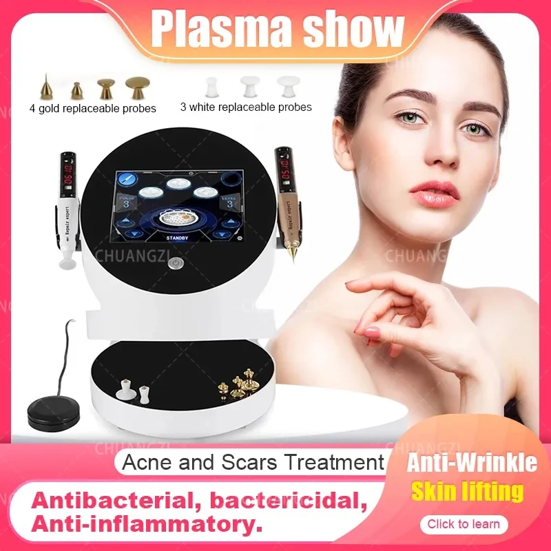 2023-New-2-IN-1-Plasma-Lifting-Therapy-Face-Skin-Rejuvenation-Gold ...
