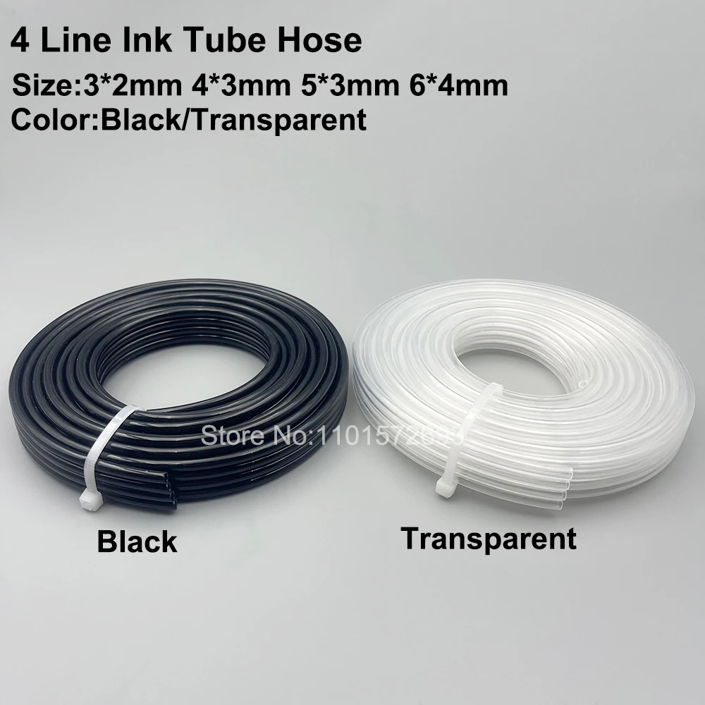 10M-4-Ways-Ink-Hose-Pipe-Tube-For-Epson-DX5-DX7-I3200-XP600-TX800 ...