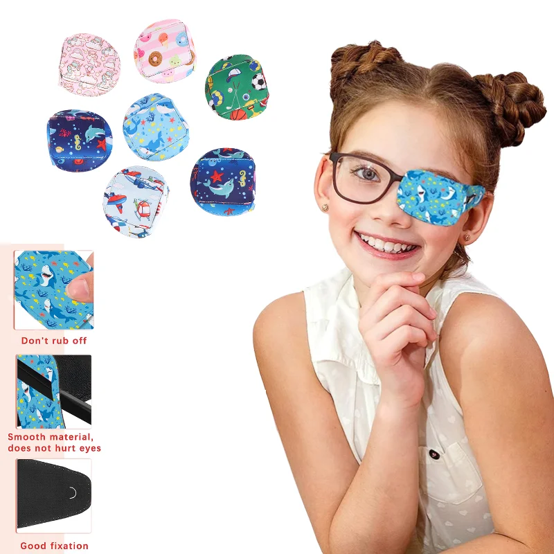 4-8pcs-Amblyopia-Eye-Patches-Washable-For-Glasses-Lazy-Eye-Patch-For ...