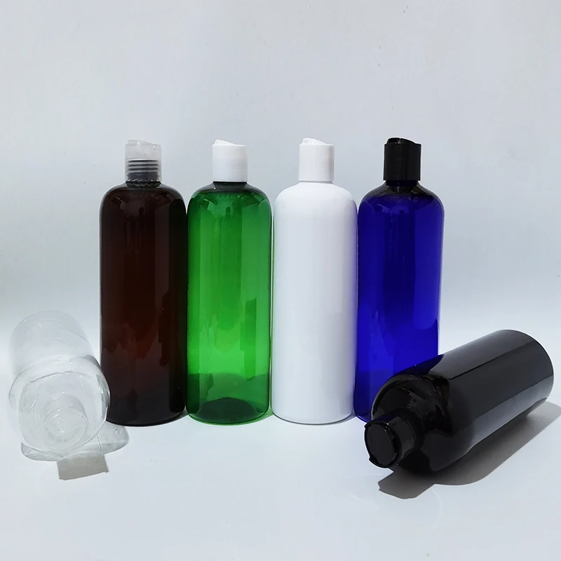 Envases vacíos de plástico para champú, 14 piezas, 500ml, tapa superior ...