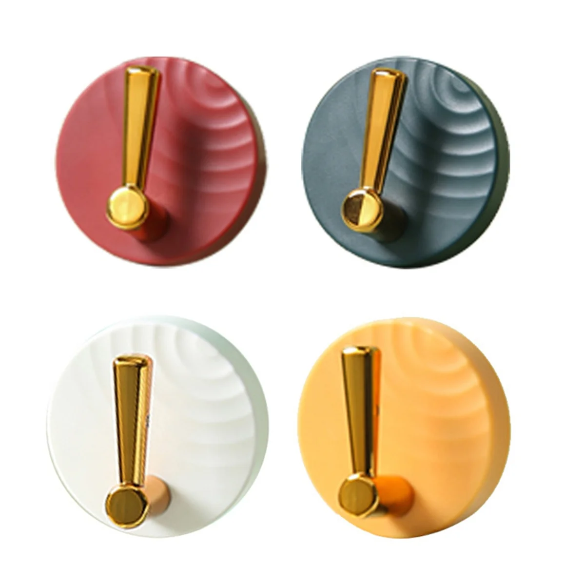 4Pcs-Hook-Up-Key-Hanger-Coat-Hooks-Wall-Mounted-Bag-Hook-Heavy-Duty ...