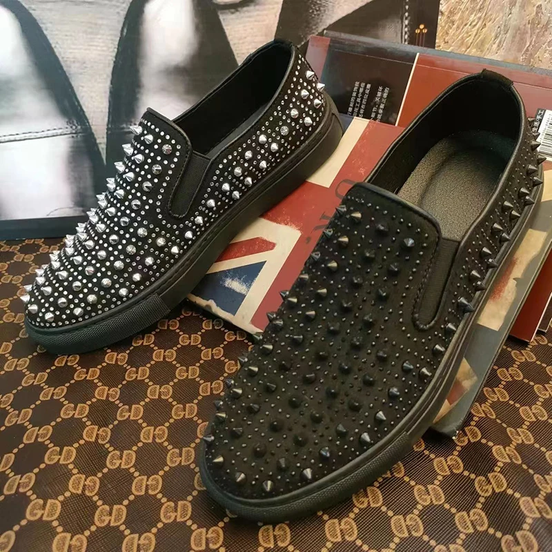 men-casual-punk-hip-hop-dress-rivets-shoes-slip-on-spikes-shoe-flats ...