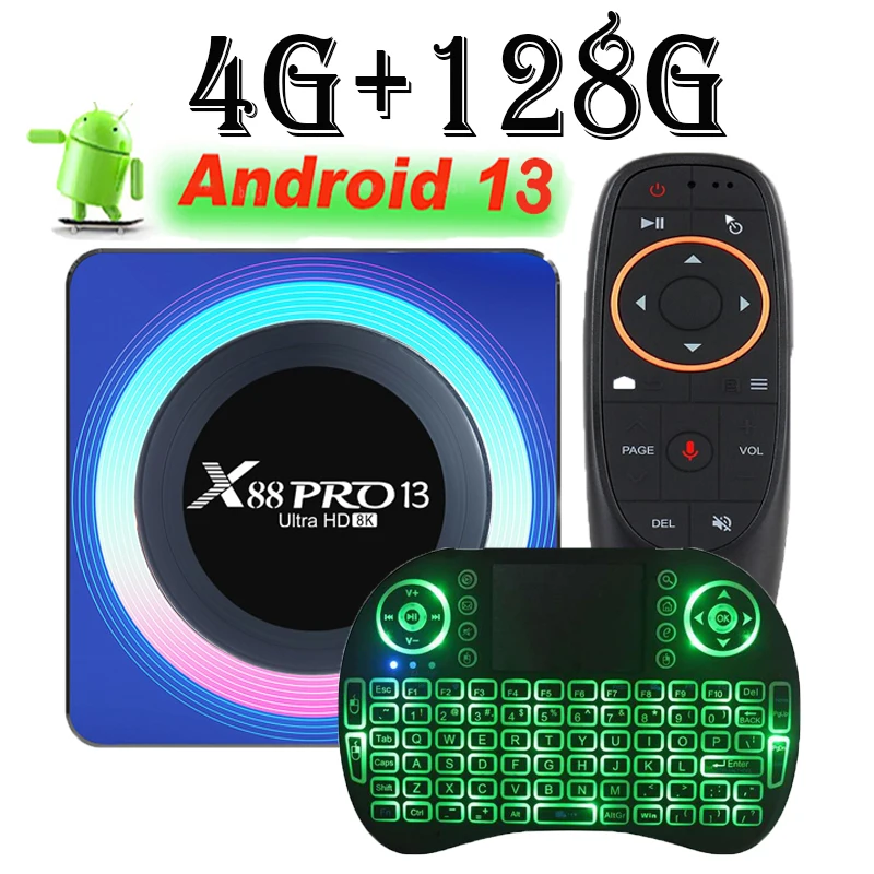 BLKJ-Smart-Tv-Box-Android-13-X88-Pro-13-8K-HD-Dual-Band-Wifi6-Rockchip ...