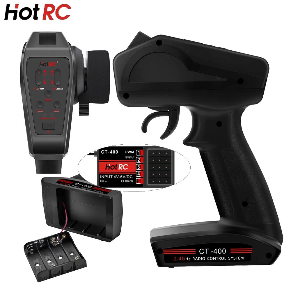 Hotrc-DS-600-DS-4A-CT600-CT400-2-4GHZ-FHSS-Radio-Control-System ...
