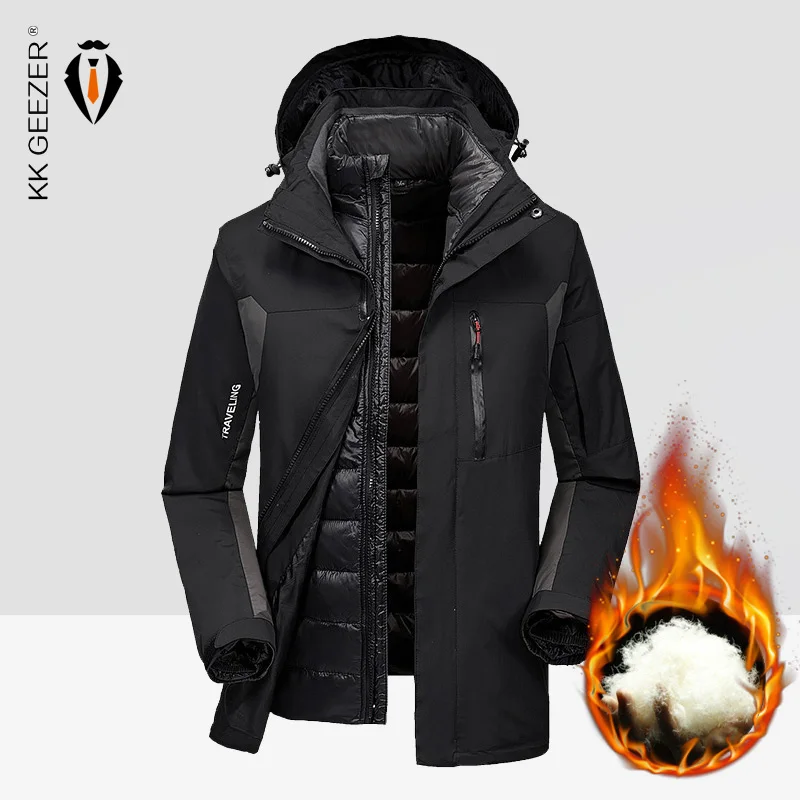 Mens Winter Jackets Coats Waterproof | Winter Jacket Men High Quality ...
