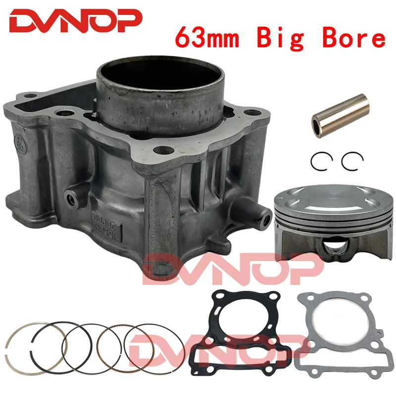 Scooter N-max 63mm Big Bore Racing Cylinder Kit For Yamaha Nmax N Max ...