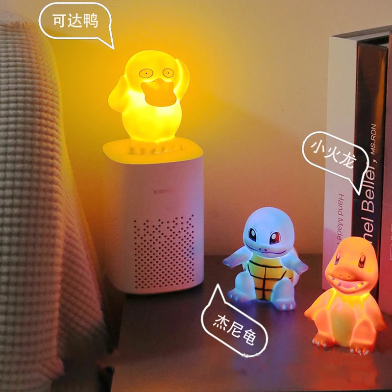 Pokemon Pikachu Charmander Squirtle Psyduck Night Light High value Ins ...