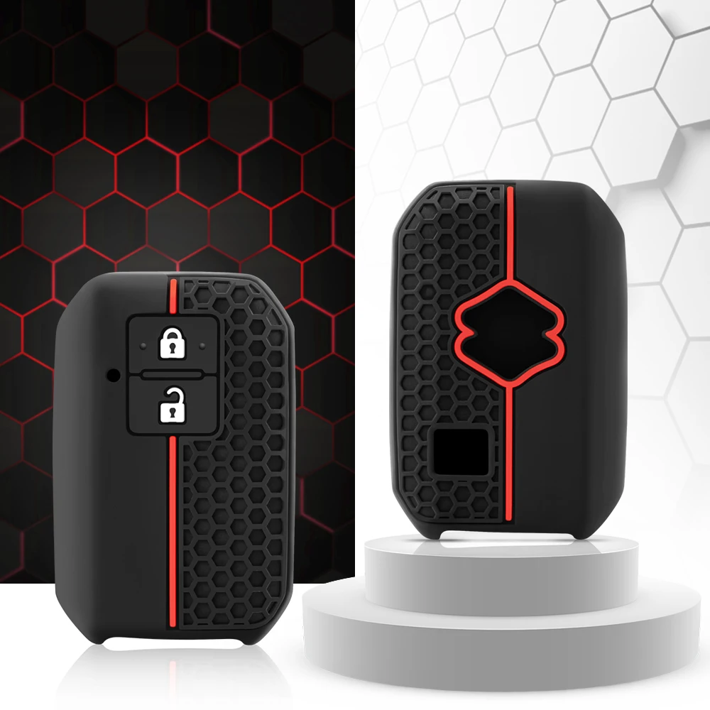 Silicone-Key-Cover-Car-Key-Case-Protection-Shell-for-Suzuki-Ignis-Swift ...