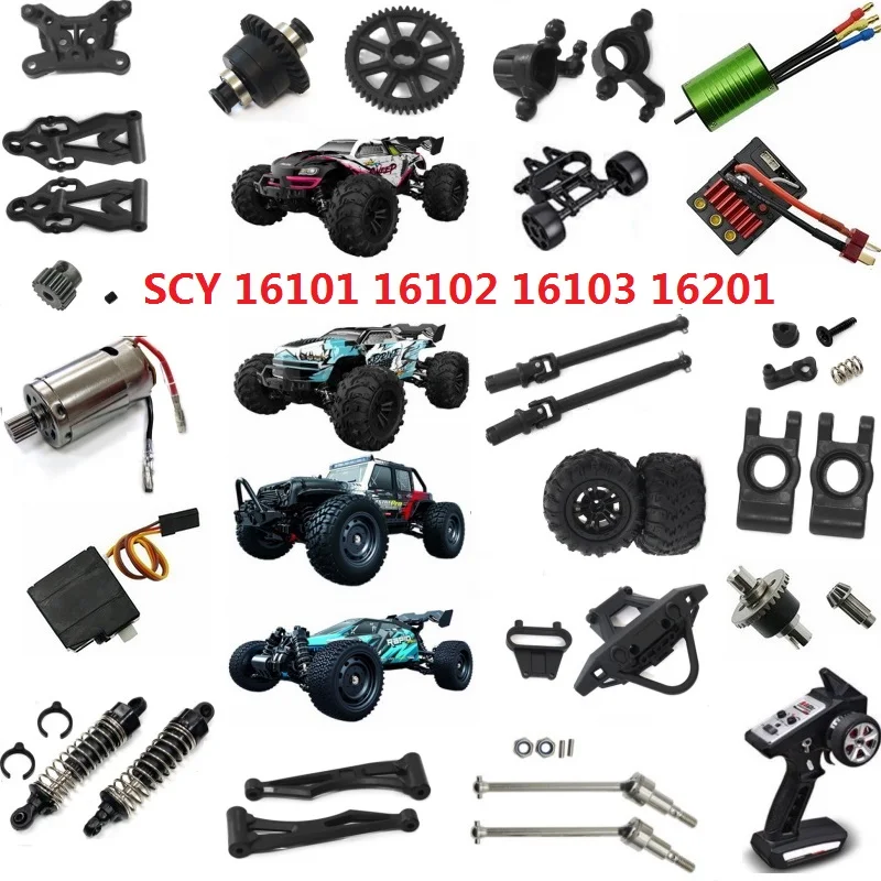 SCY-16101PRO-16102PRO-16103PRO-16201PRO-1-16-Brushless-R-C-cars-Trucks-Buggy-original-Spare ...