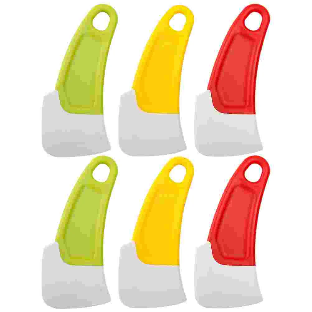 6Pcs Silicone Pan Scrapers Convenient Wok Cleaners Household Pan ...