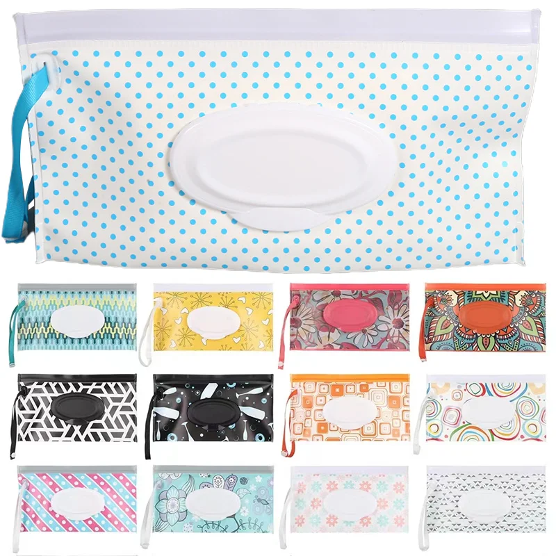 EVA-Baby-Wet-Wipe-Pouch-Reusable-Refillable-Wet-Wipe-Bag-Wipes-Holder ...