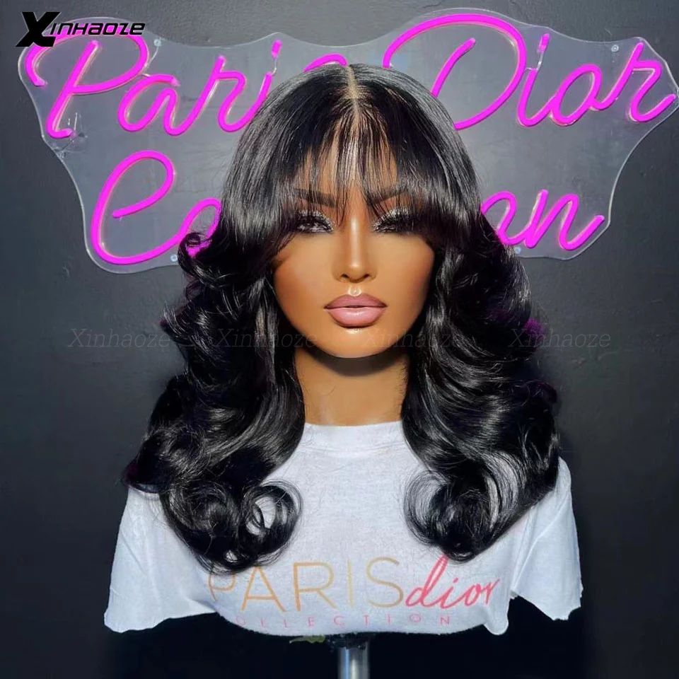 Body-Wave-Fringe-Wigs-Long-Silk-Top-Human-Hair-Wigs-With-Bangs ...