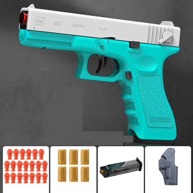 Turquoise Handgun