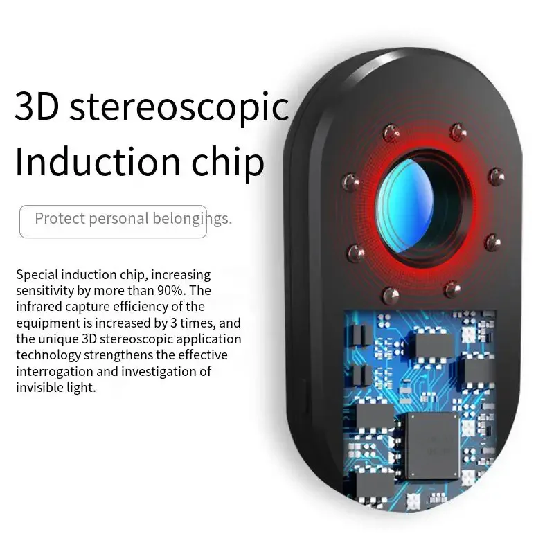 Anti Candid Hidden Camera Detector Security Protection Bug Discreet Spy ...